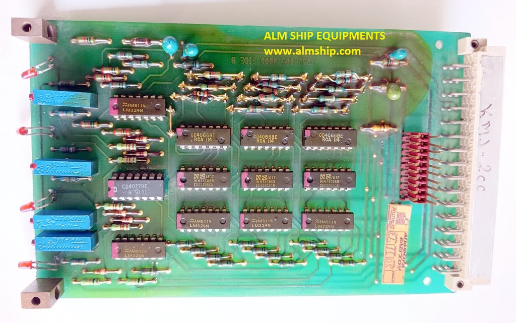 KONGSBERG KMS-200 PCB CARD 7252-005.0000 | ALM SHIP EQUIPMENTS